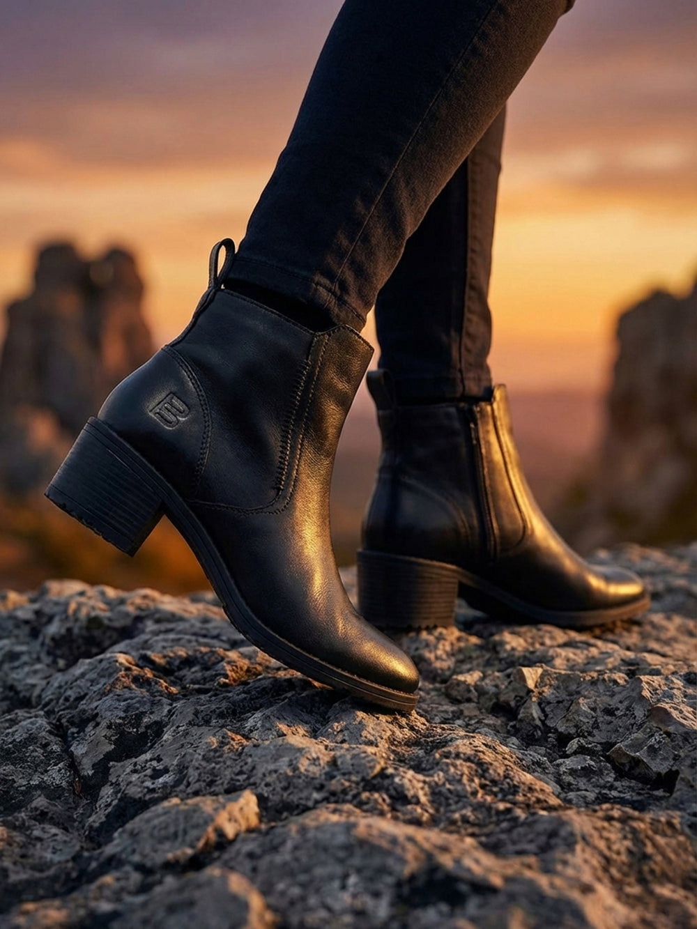 TT.BAGATT Ruby I Black Premium Leather Bootie